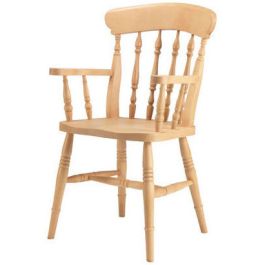 Contract Furniture Farmhouse Spindle Carver Chair MAP
