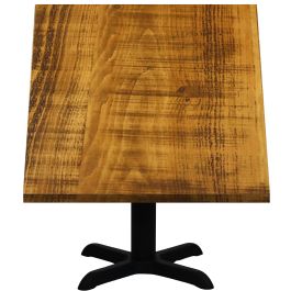 Pine Rustic Finish Square & Rectangle Table Tops (Bespoke)
